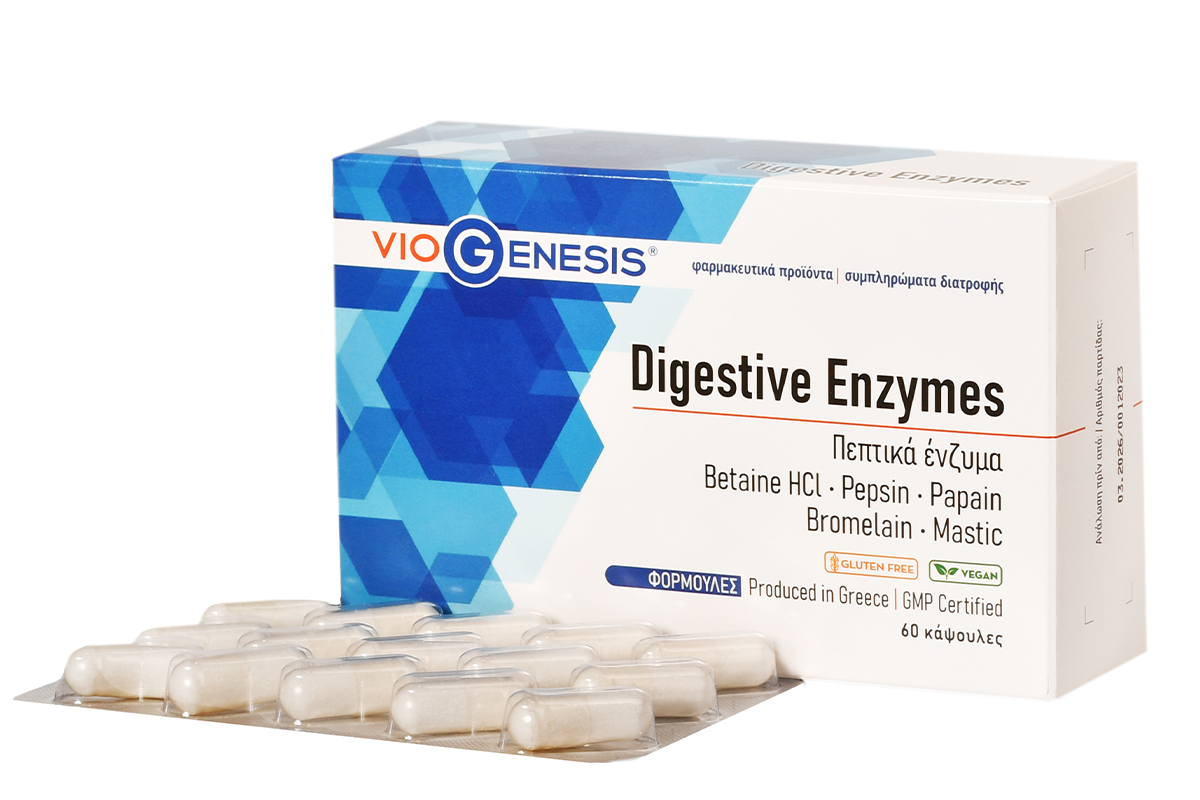 Digestive Enzymes 60 caps – Elite Health